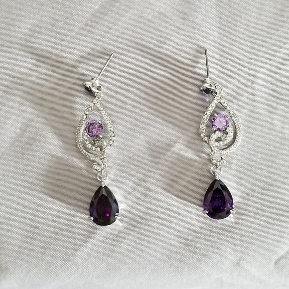 Jewelry | 3pc Purple Jewelry Set | Poshmark